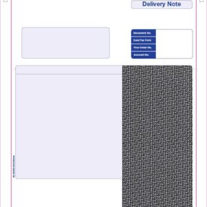 SE04 – Sage compatible 4 Part Continuous Invoice/Delivery